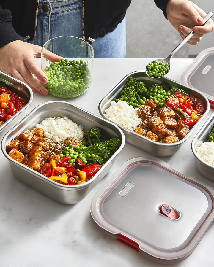 Meal Prep Containers | Black+Blum | Microwave-safe, 100% Leak Proof ...